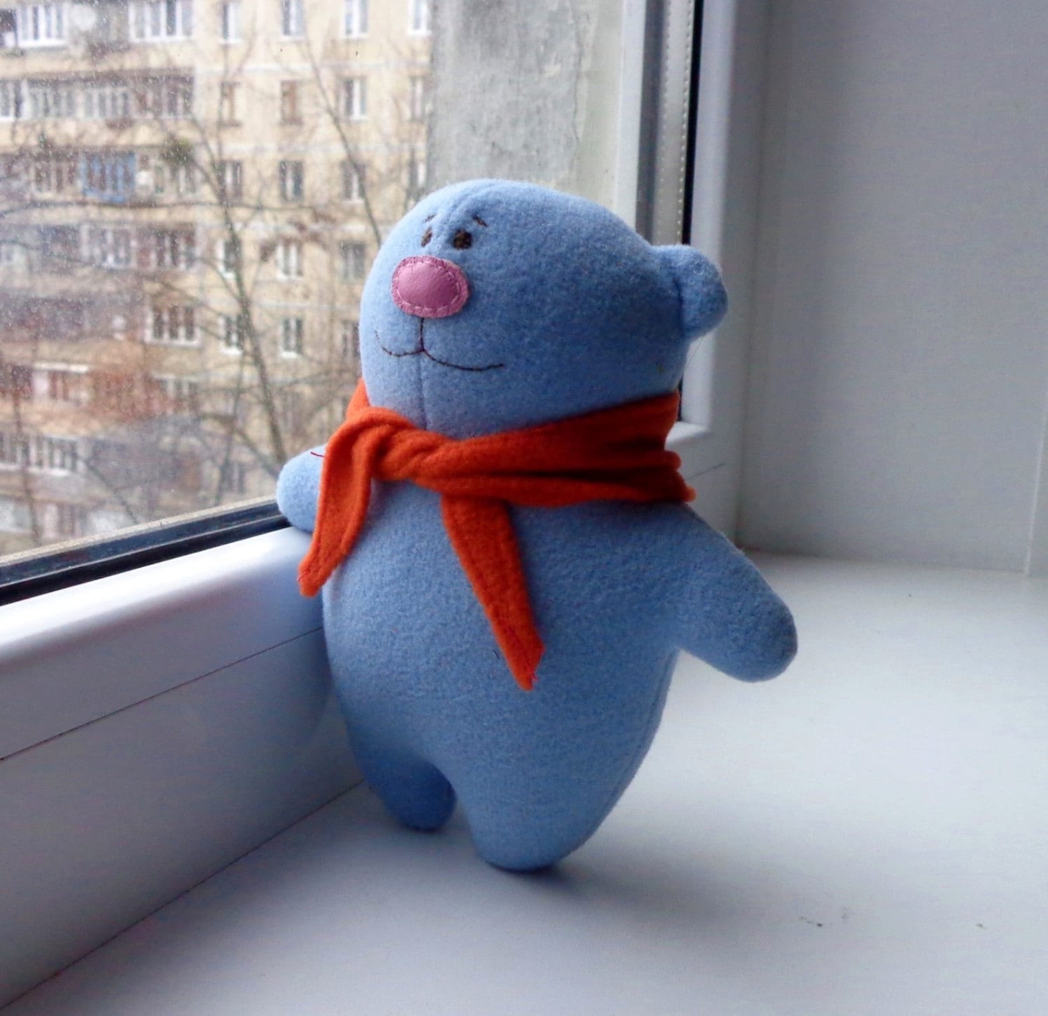 Blue bear toy Blue Teddy bear Stuffed Bear Plush bear | Etsy