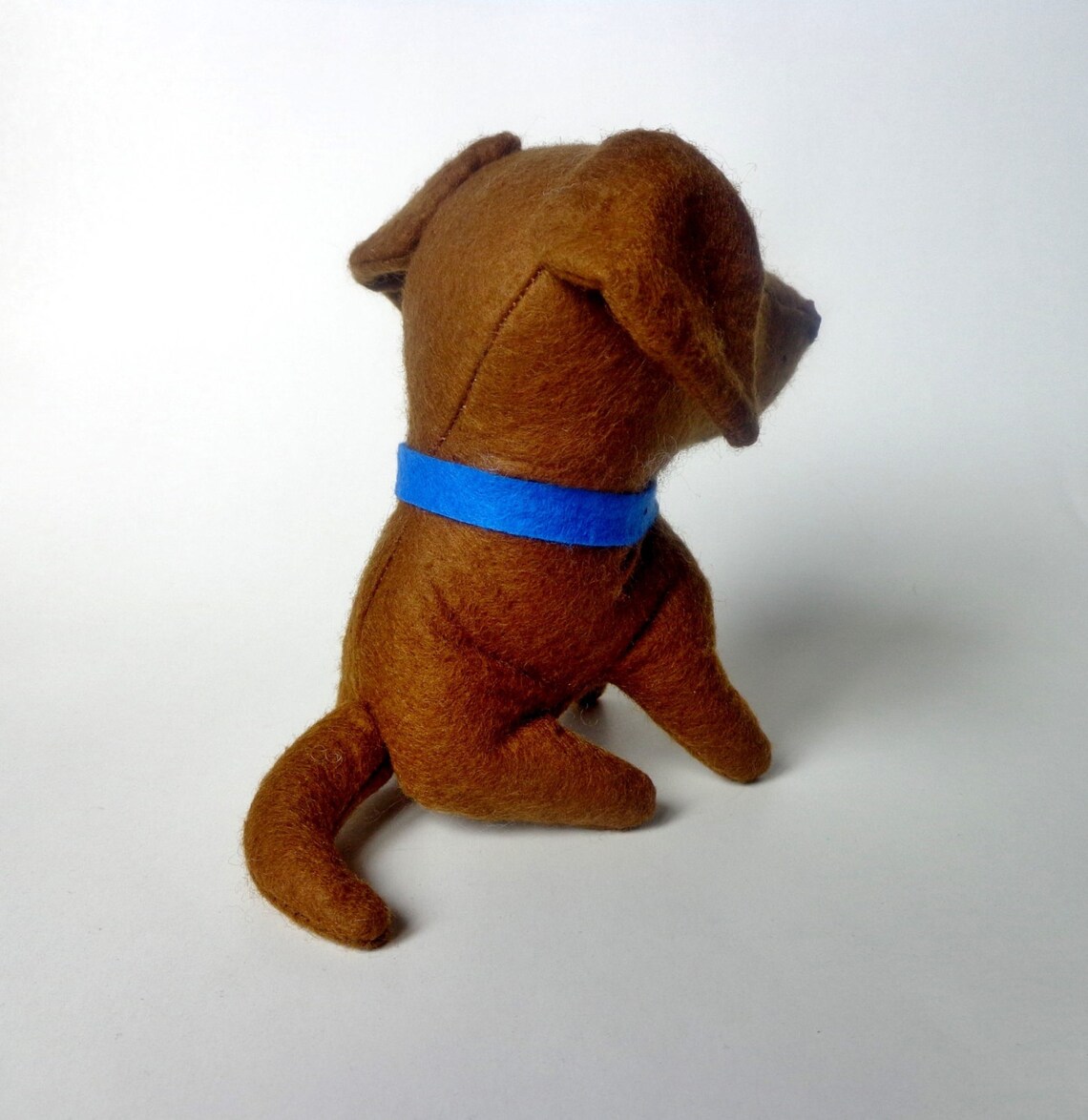 Felt Chocolate Labrador Retriever Felt Toy Dog Plush Dog Lab - Etsy