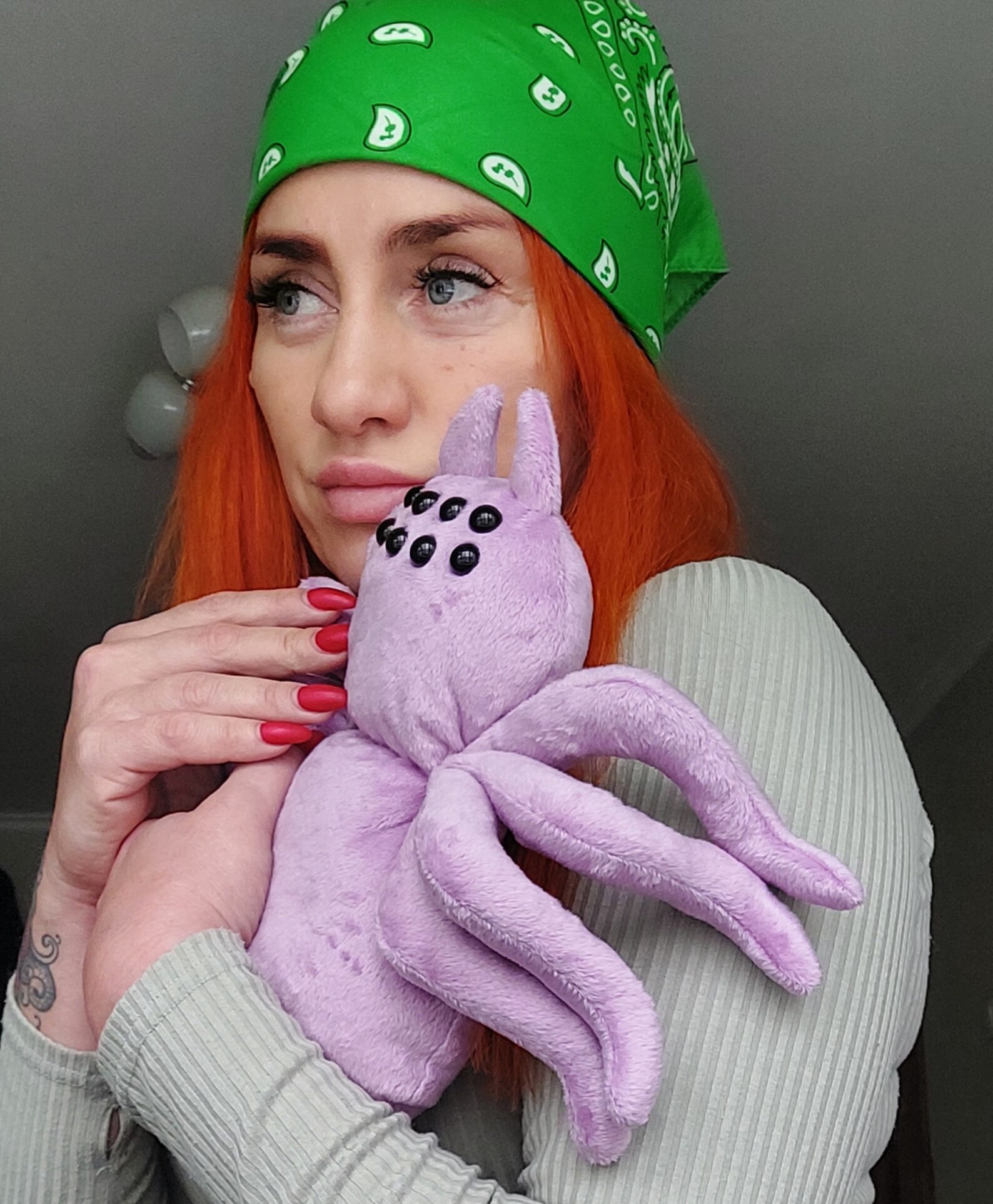 Huge Purple Spider Toy Tatantula Soft Plush Tarantula Baby - Etsy