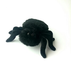 Little Black Spider Baby, Plush Spider, Soft Toy Spider, Stuffed ...
