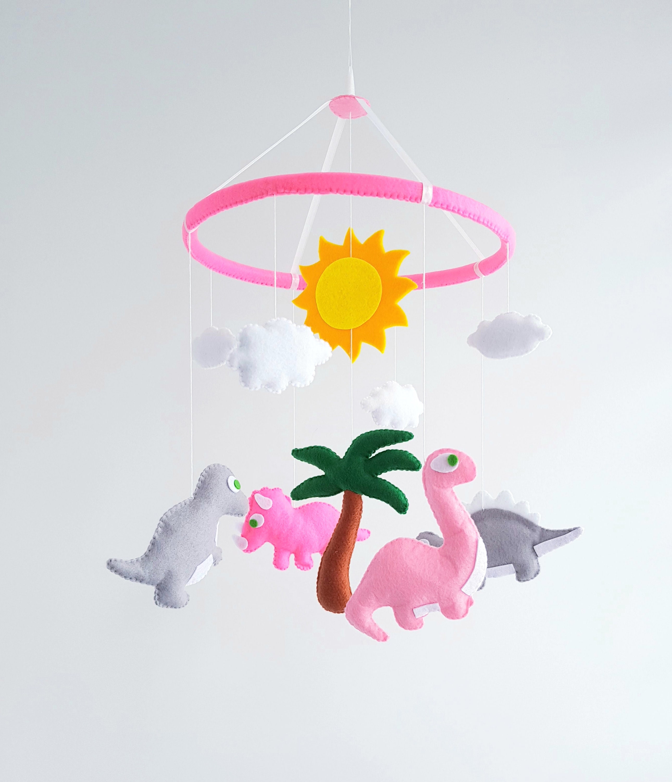 Dinosaur Baby Crib Mobile Nursery Decor Jurassic | Etsy