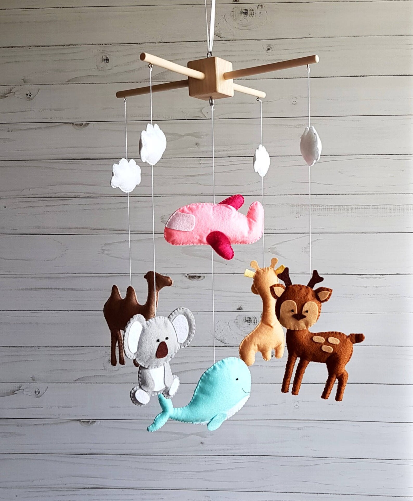 Animals Mobile Airplane Mobile Baby Mobile Baby Crib Mobile | Etsy