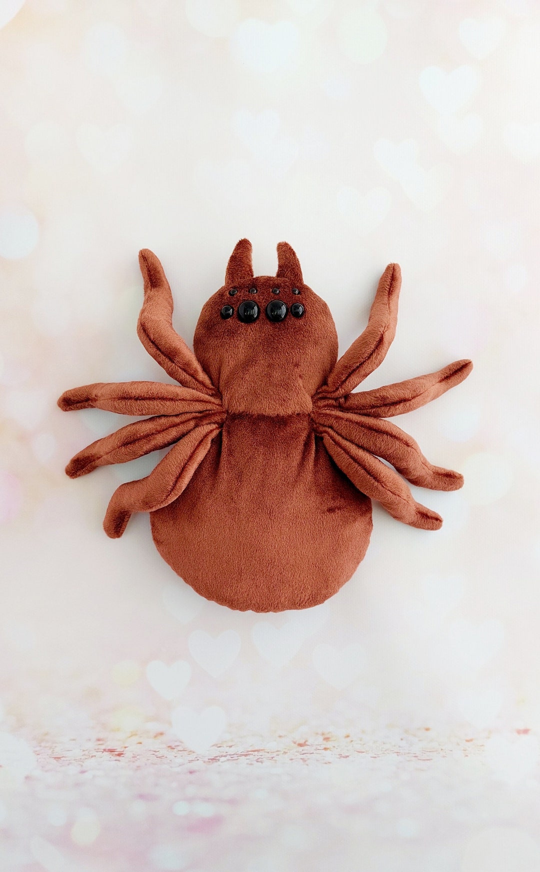 Big Brown Plush Spider Tarantula Toy, Big Stuffed Animal Spider, Cute ...