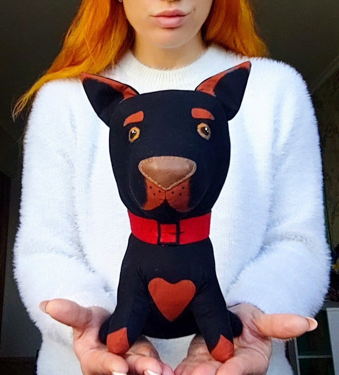 Huge Toy Doberman, Big Toy Doberman, Great Toy Doberman, Large Toy ...