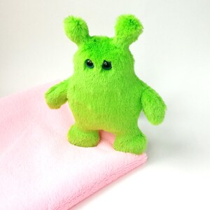 Plush Toy Cute Alien Stuffed Funny Monster Choice of Colors - Etsy