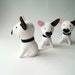 English Bull Terrier Plush Dog Toy Stuffed Animal Puppy Dog Plush ...