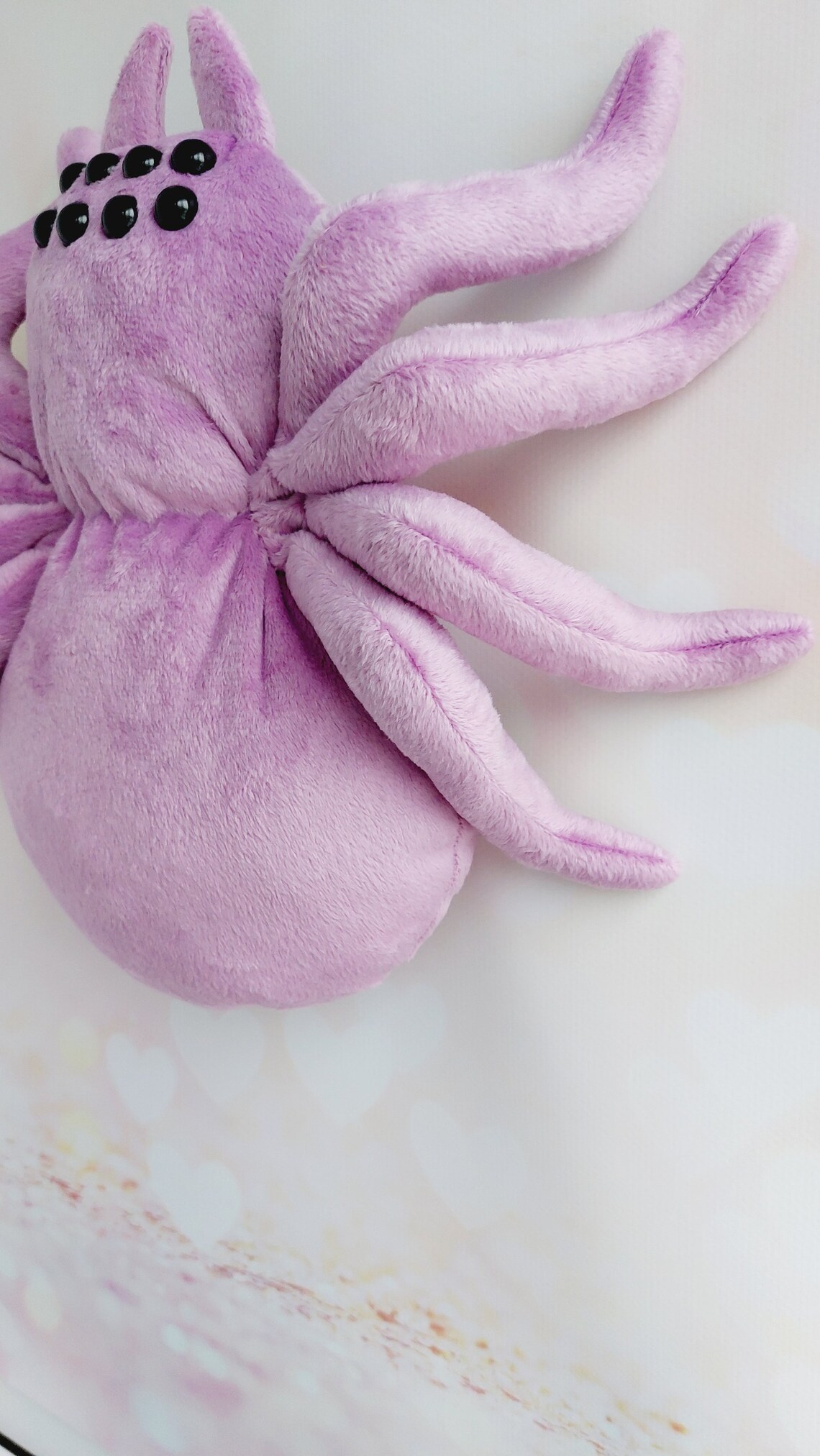 Huge Purple Spider Toy Tatantula Soft Plush Tarantula Baby - Etsy