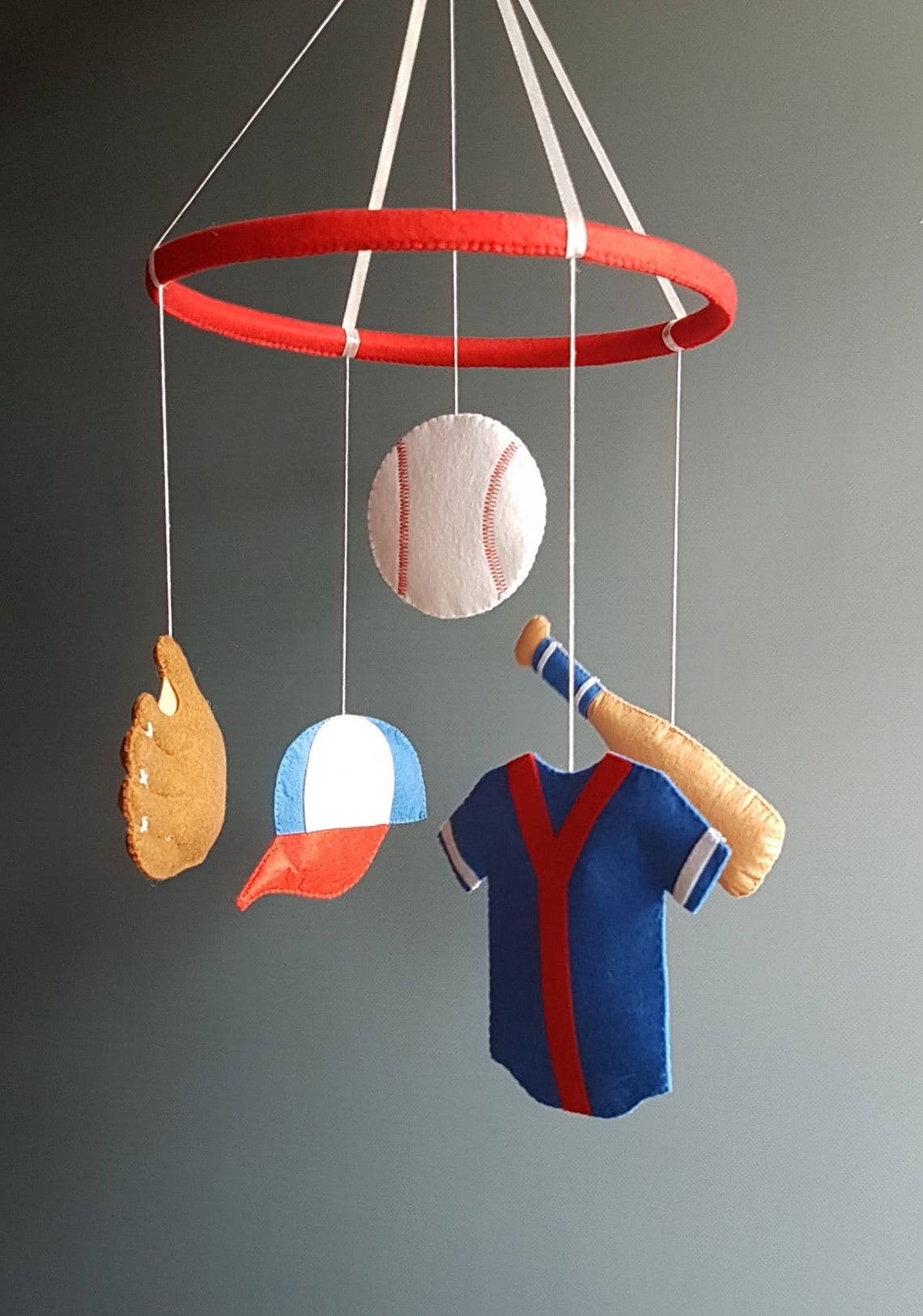 Baseball Baby Crib Mobile Nursery Sport Decor Hanging - Etsy