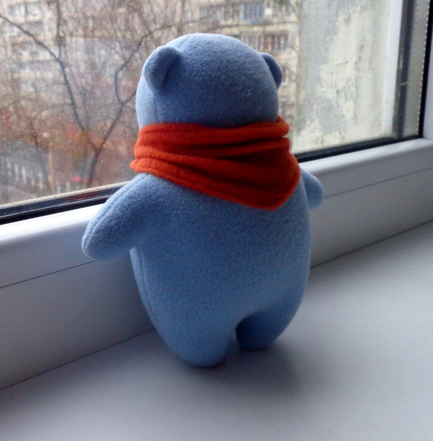 Blue bear toy Blue Teddy bear Stuffed Bear Plush bear | Etsy