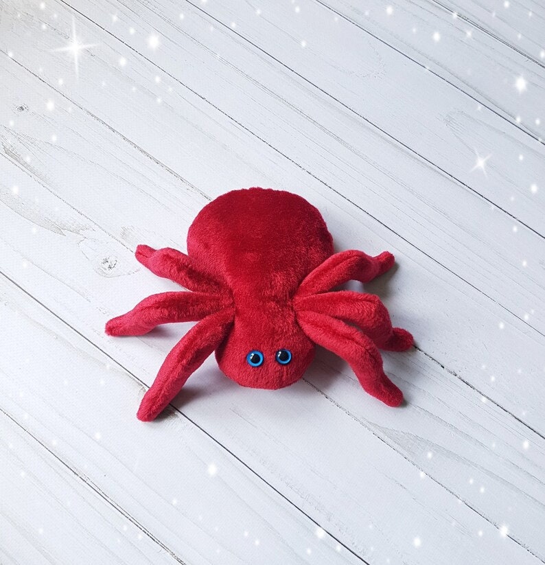 Halloween Spider Easy PDF Pattern, Cute Plush Spider Pattern Pdf, Soft ...