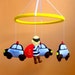 Police Baby Crib Mobile, Cop Nursery Mobile, Felt Baby Mobile, Baby ...