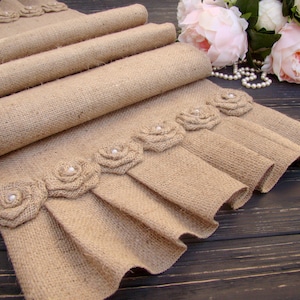 Burlap Table Setting - Etsy