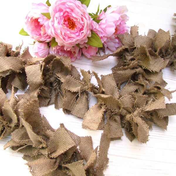 Burlap Garland - Etsy