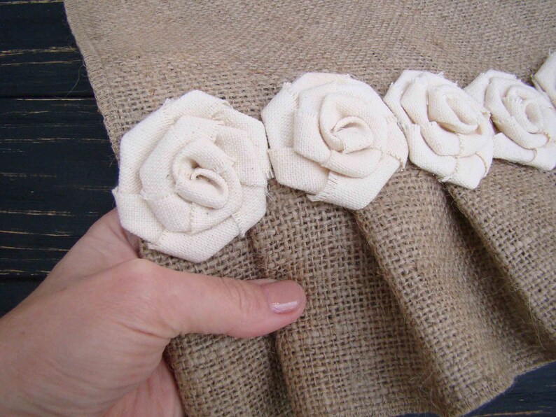 Rustic Table Runner Farmhouse Table Setting Boho Wedding - Etsy