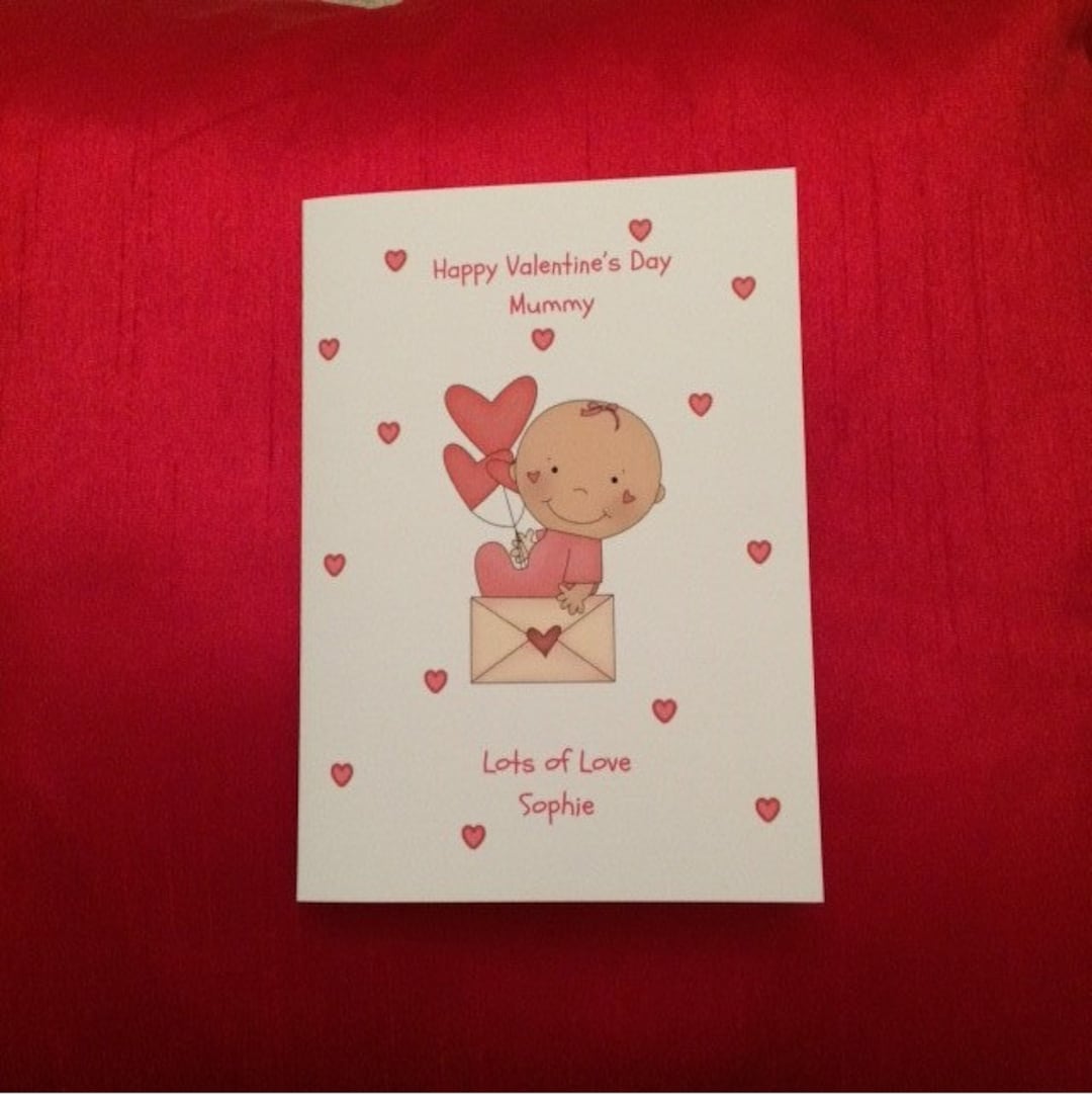 Personalised Valentine's Card - Personalized Valentine's Card ...