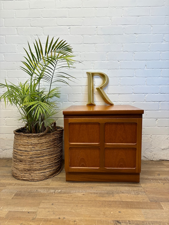 Bedside table with drawer and cupboard store
