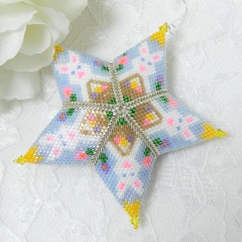 Peyote Stars - Etsy
