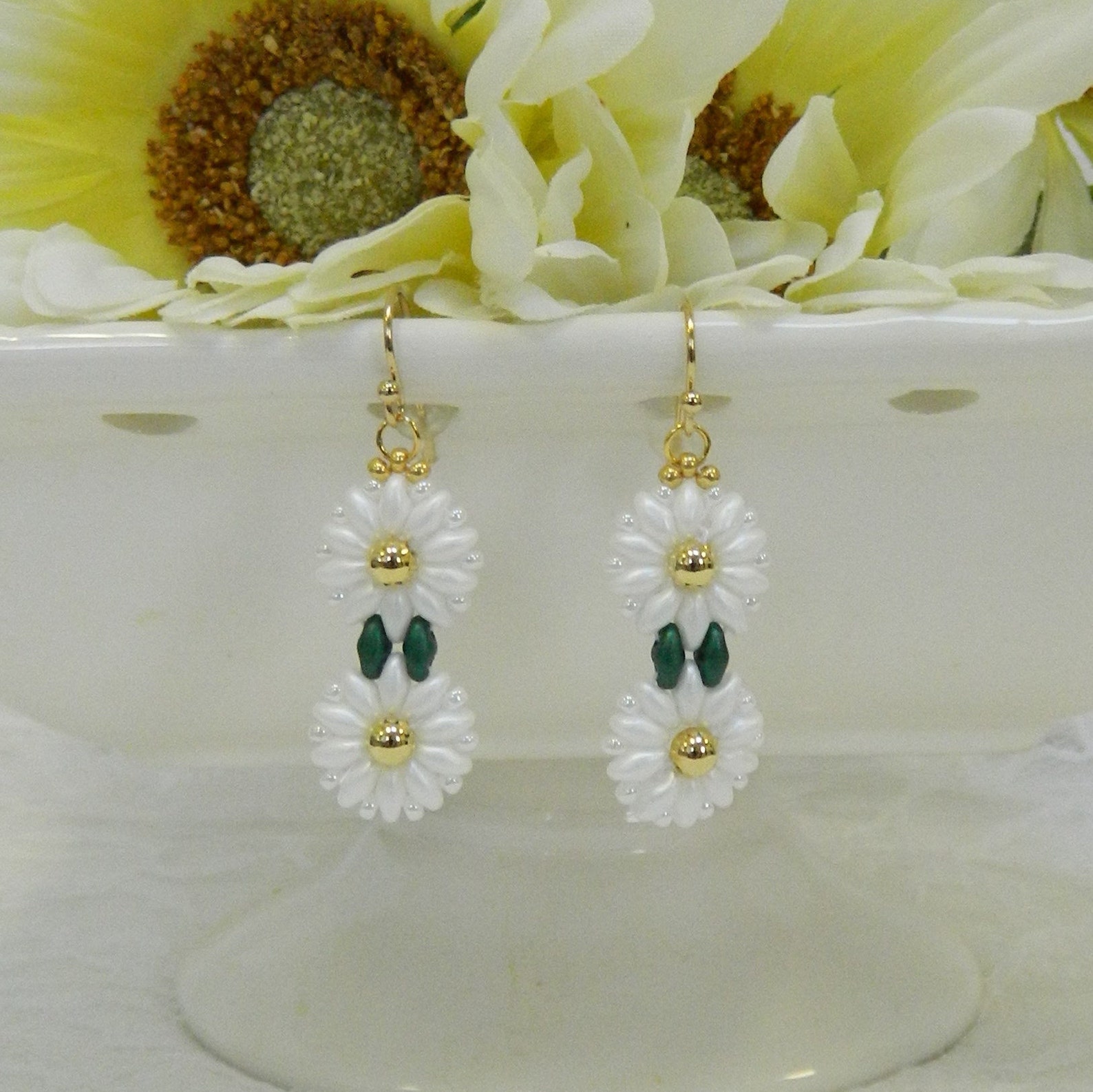 DAISY SET TUTORIAL Daisy Love Set Necklace Bracelet and - Etsy