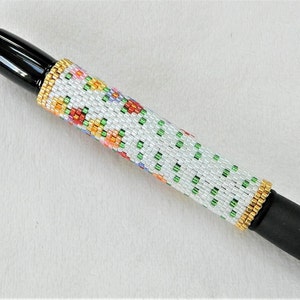PEN WRAP PATTERN - Flower Bouquet Pen Wrap Instructions and Pattern - Etsy