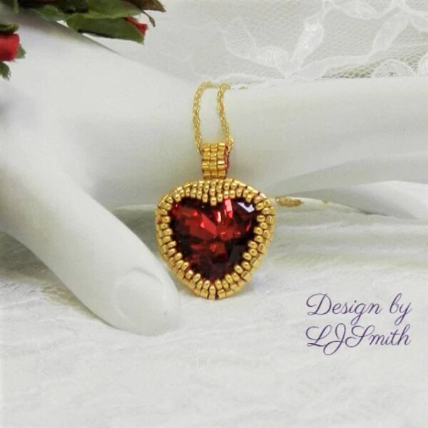 Bead Heart Tutorial - Etsy