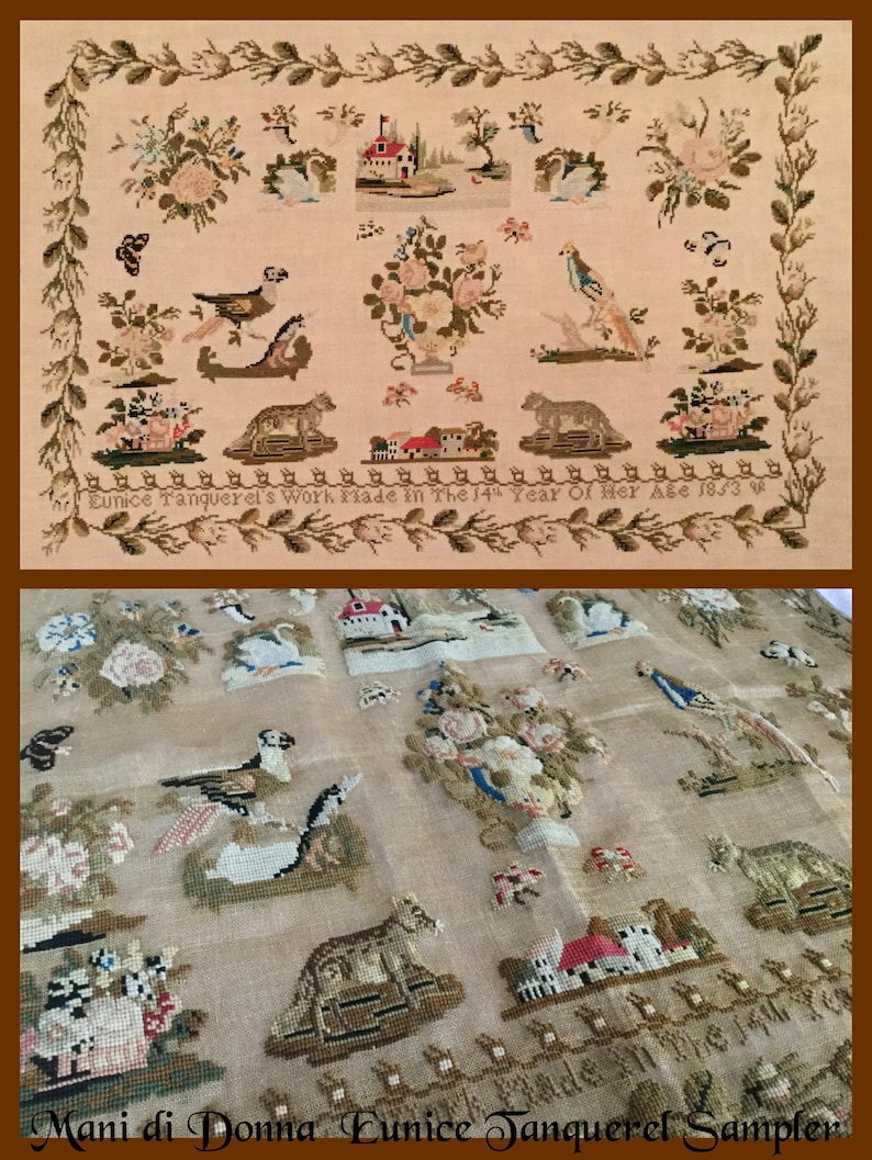 Eunice Tanquerel Sampler - Etsy