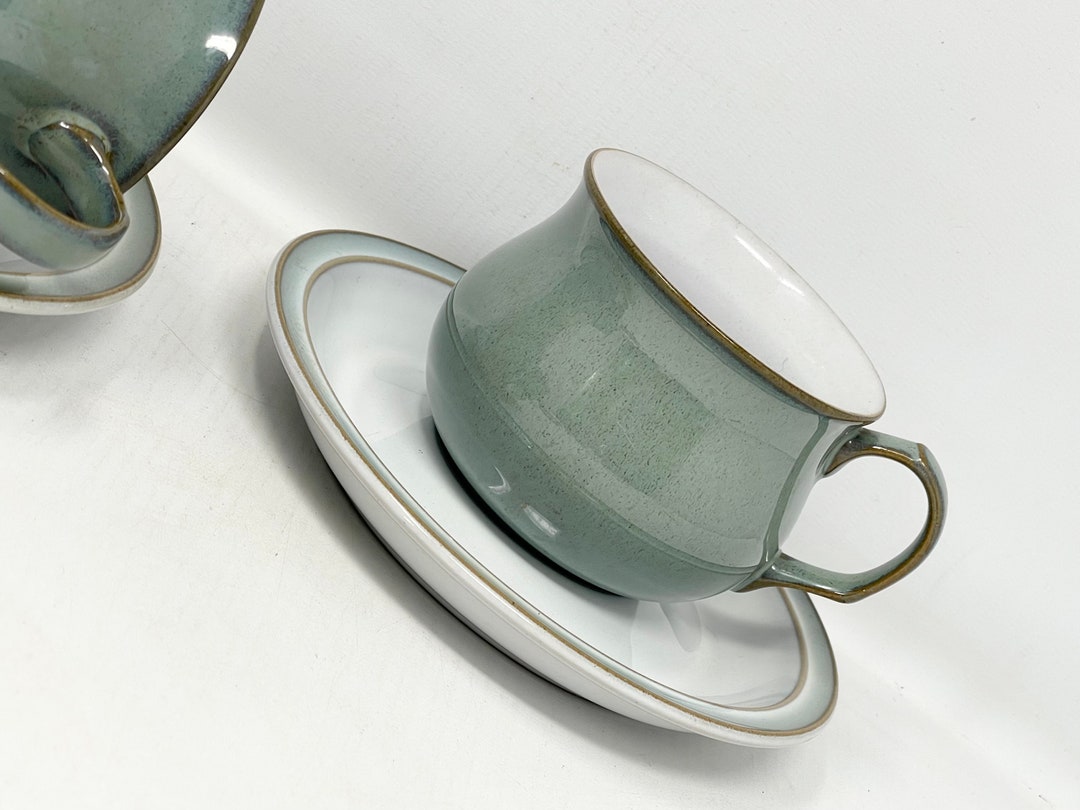 Denby Regency Green Tea Cup and Saucer - Etsy