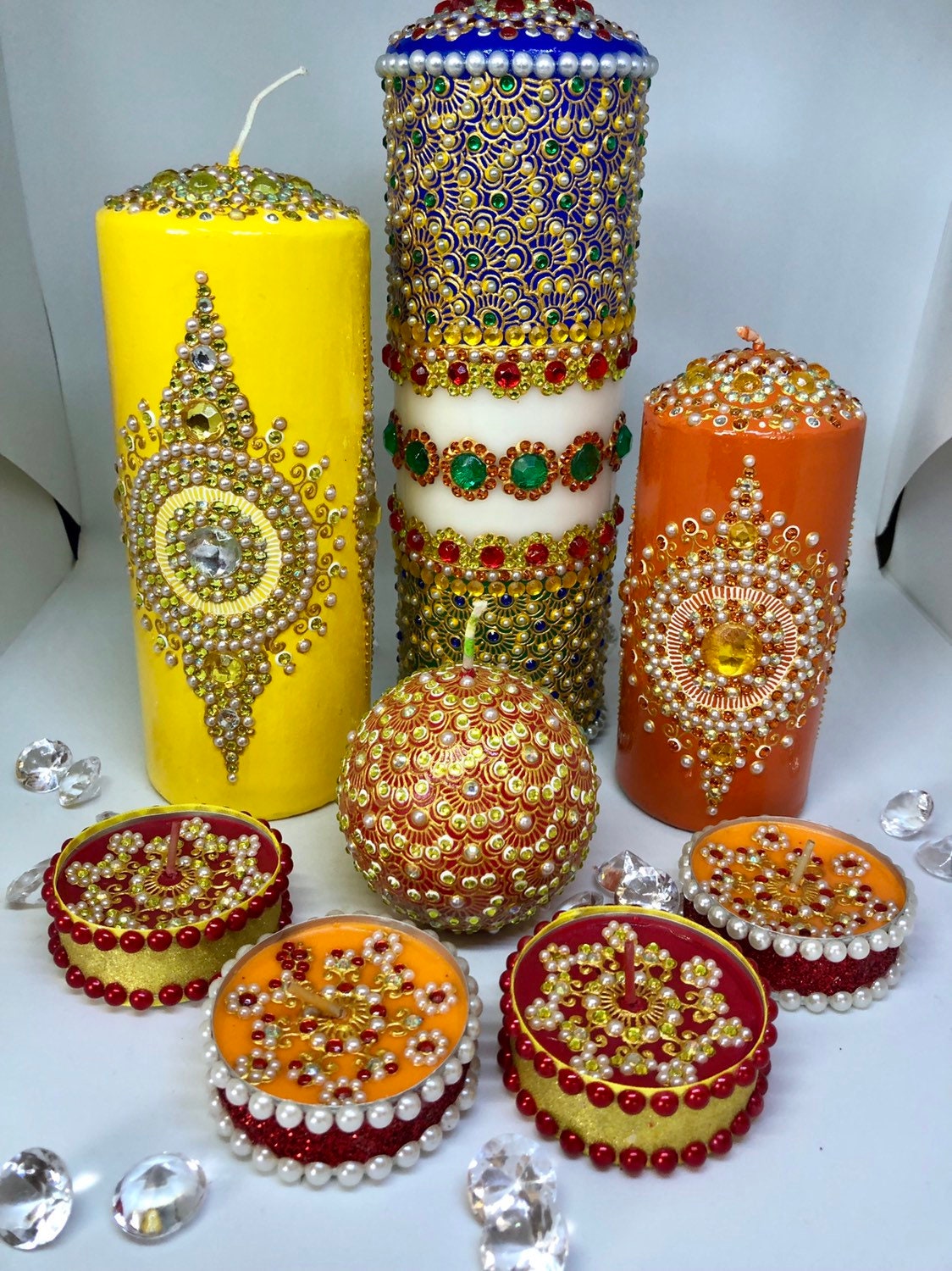 Mehndi/henna/haldi Rasam Thaal | Etsy India