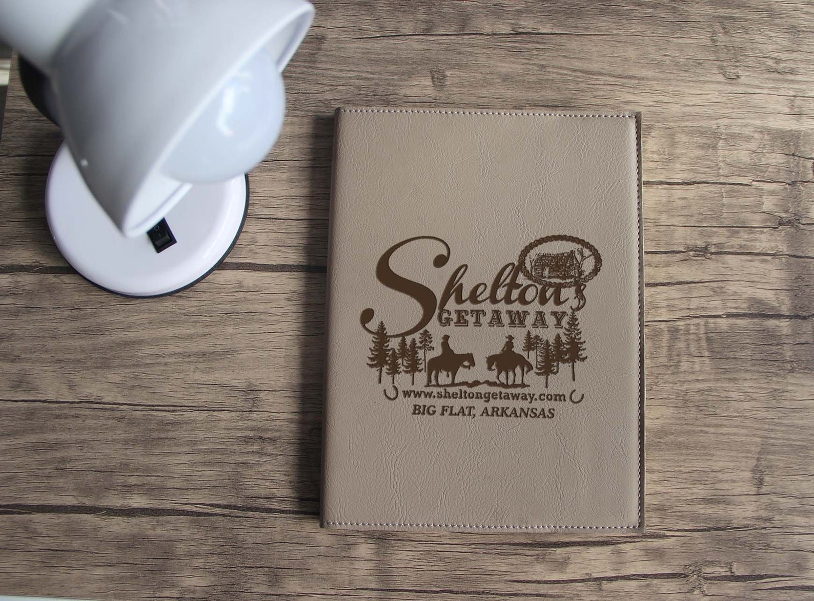 Custom Logo Journal Notebook Cover Laser Engraved Custom - Etsy