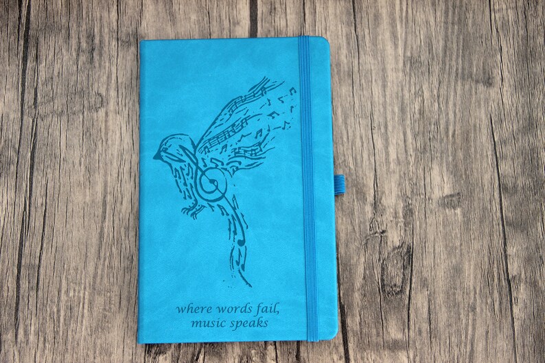 Bird Music Notes Engraving From Your Photo Best Gift for Your Daughter ...