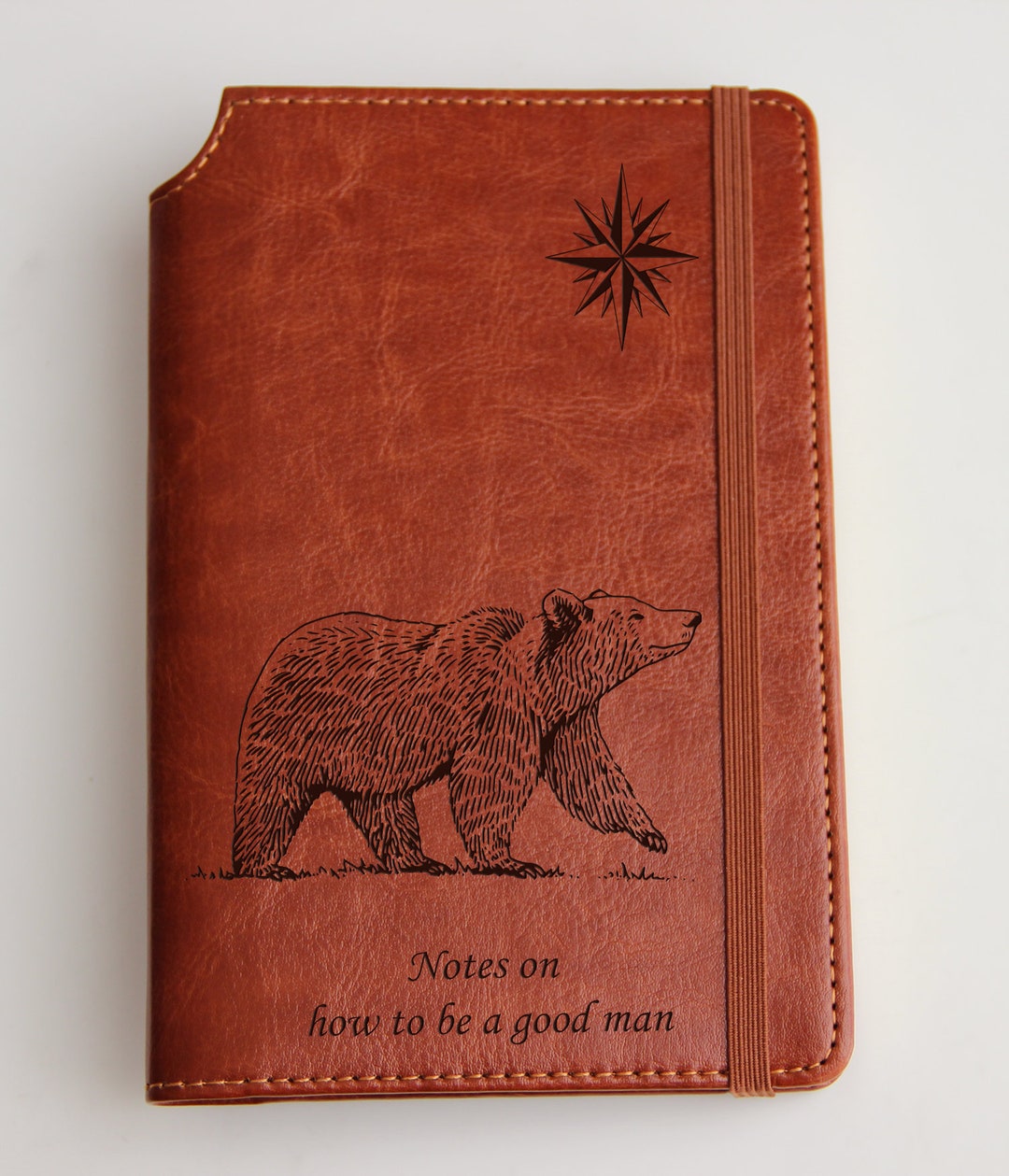 Your Custom Design Bear Compass Rose Journal to Best Friend Journal ...