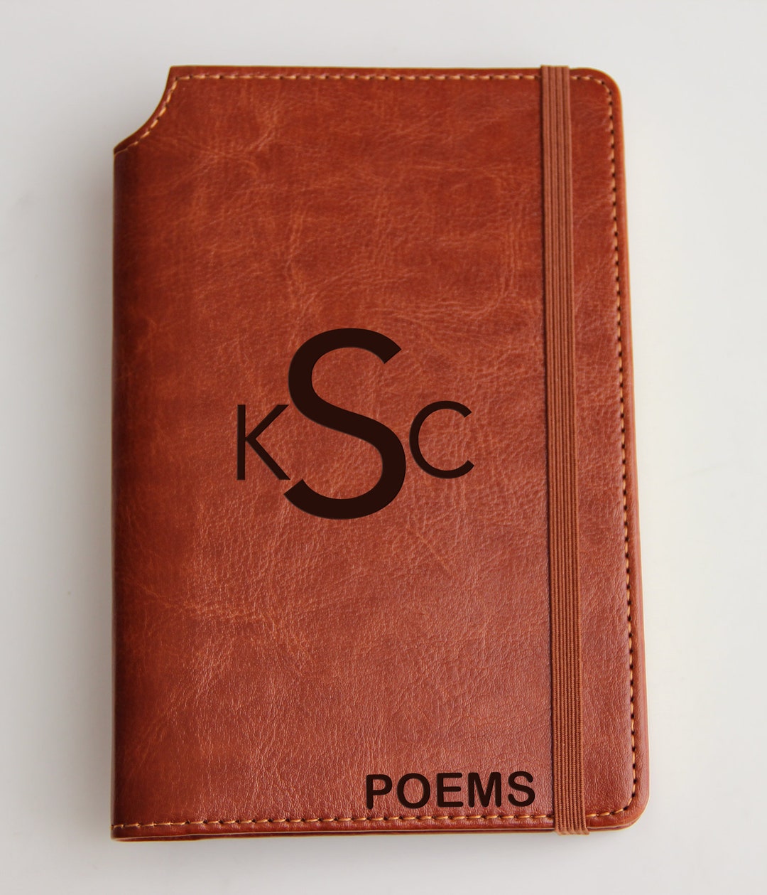 Fully Customizable Laser Engraved Poem Notebook Journal With Custom ...