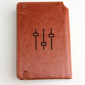 Music Notes Piano Treble Clef Journal With Custom Quote or Custom Text ...