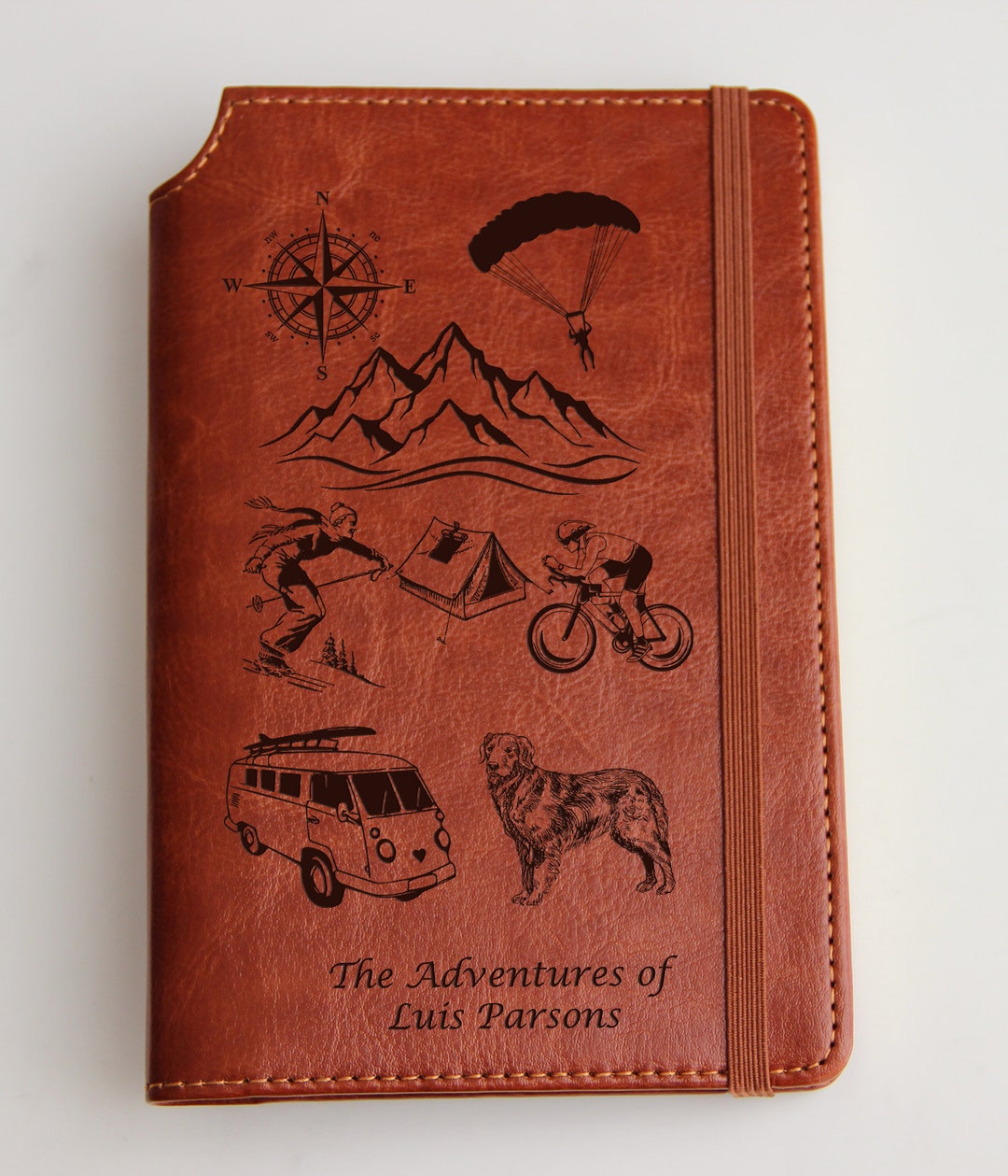 Your Custom Adventure Notebook, Engraved Journal From Your Project in ...
