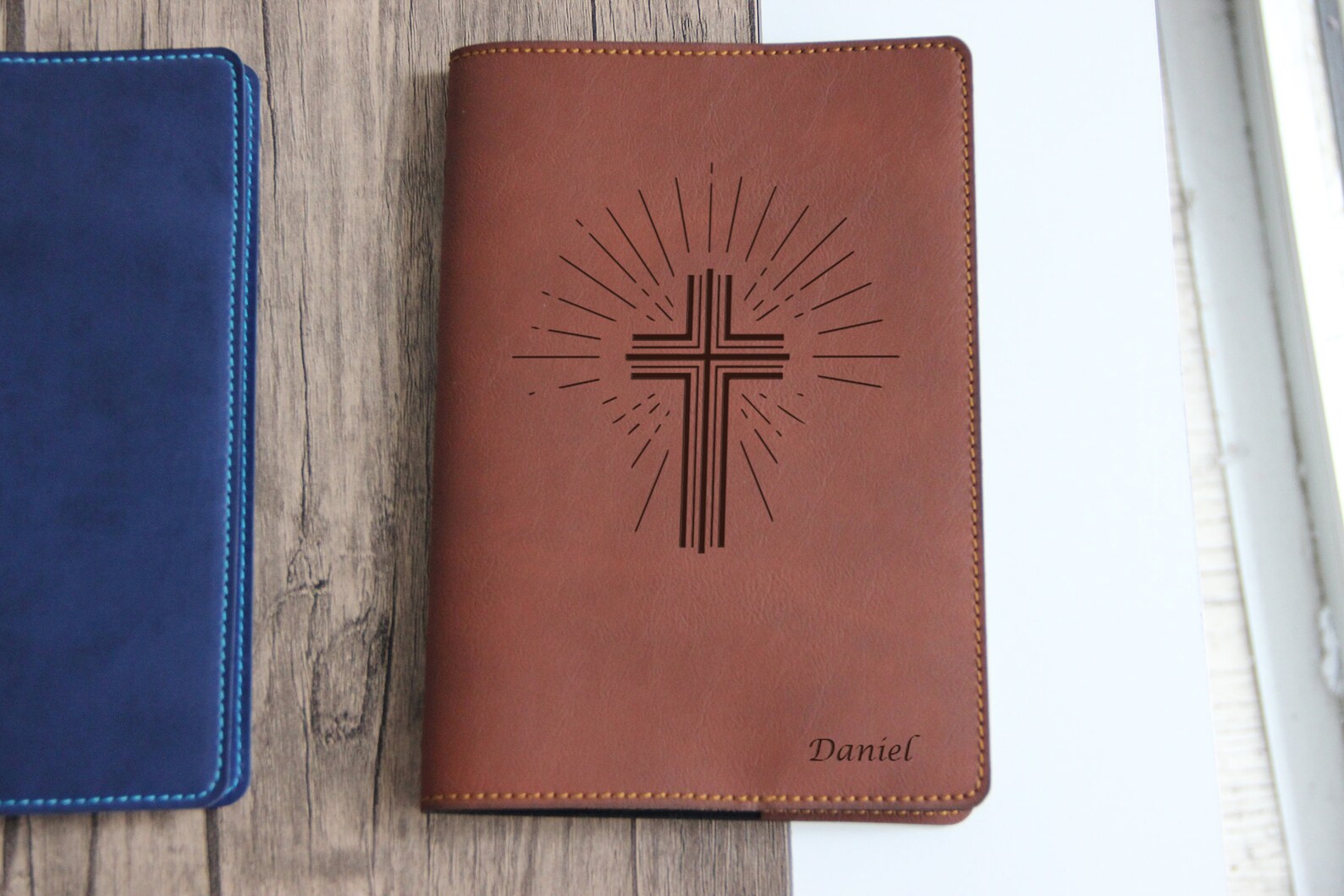 Custom Journal Cover Order Laser Engraved Leather Christian - Etsy