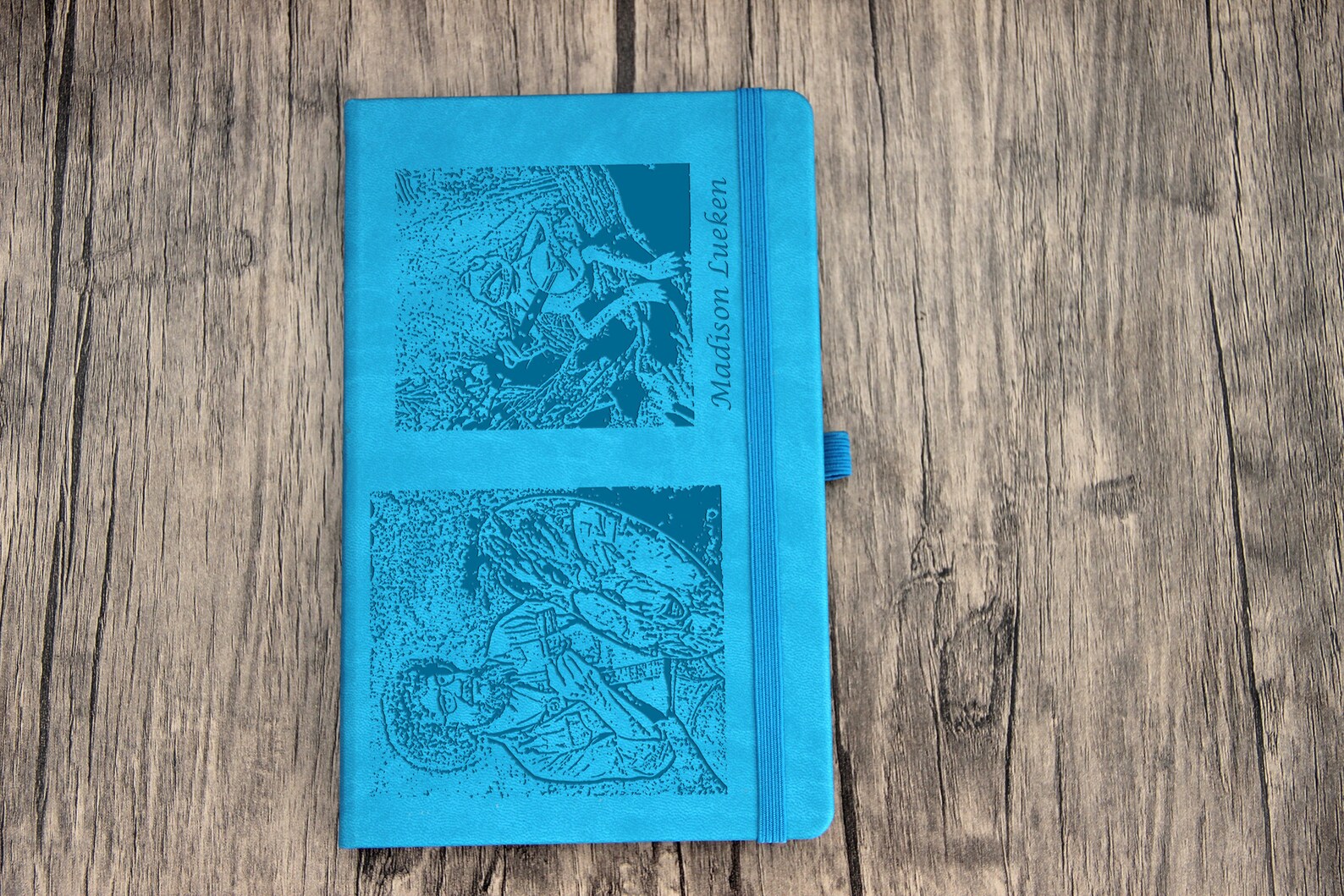 Engraving From Your Photo on Journal, Engraving on Journal Cover Best ...