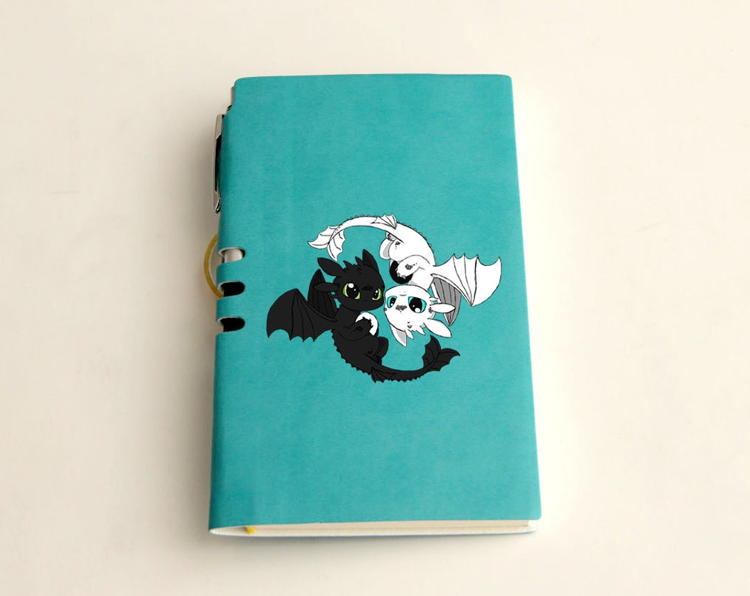 Embossed Dragon Journal Personalized Text Journal With Pen, Soft Thermo ...