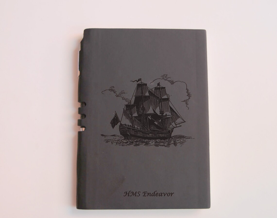 Customizable HMS Endeavor Captain Cook's Ship Drawing - Etsy
