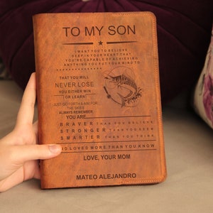 Family Reunion Custom Journal Cover Order, Laser Engraved Genuine ...