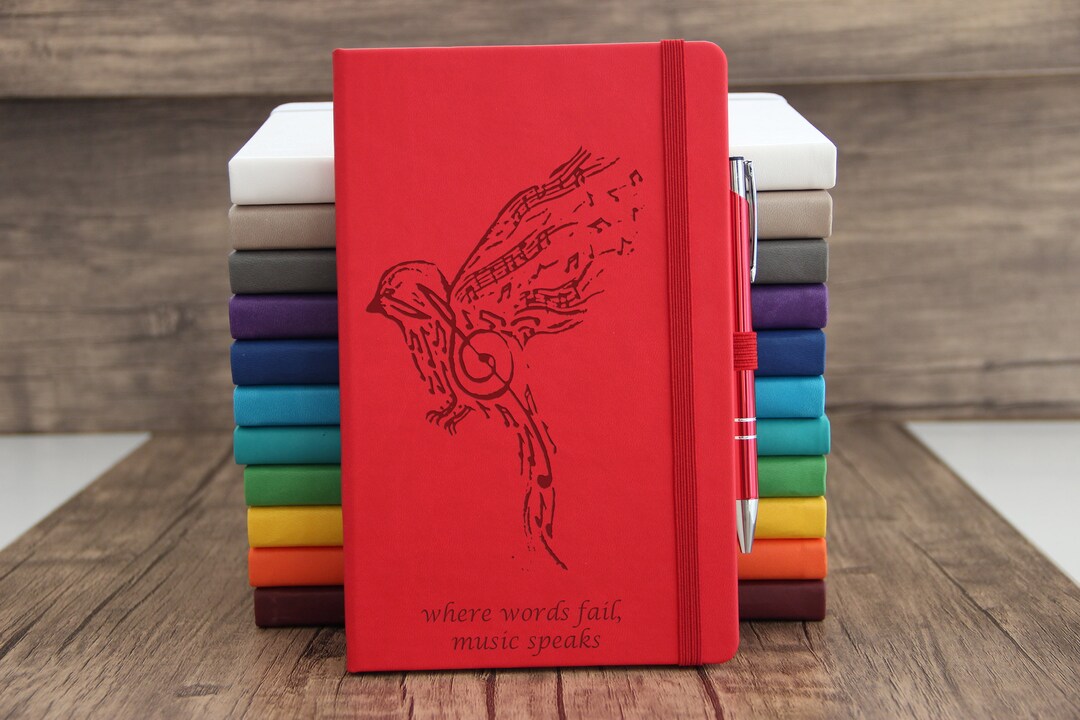 Bird Music Notes Engraving From Your Photo Best Gift for Your Daughter ...