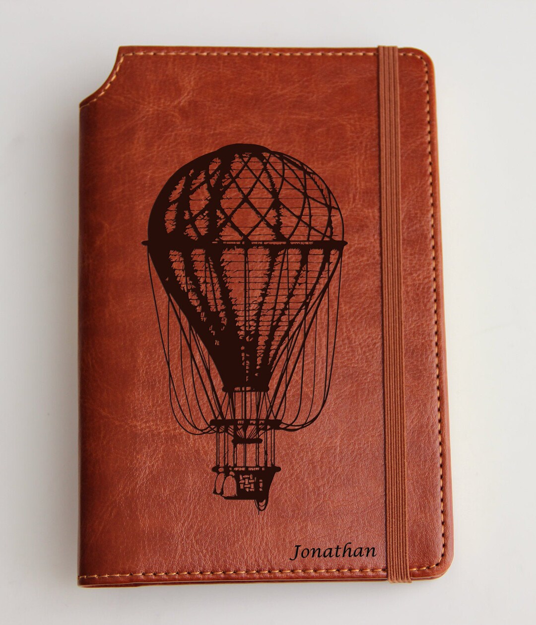 Air Balloon Journal, Balloon Journal With Custom Quote or Custom Text ...