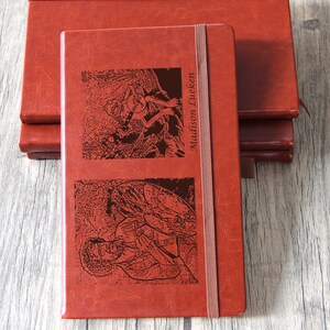 Engraving From Your Photo on Journal, Engraving on Journal Cover Best ...