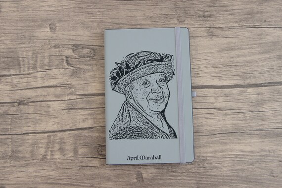 Portrait Engraving From Your Photo Journal Engraving Best Gift | Etsy