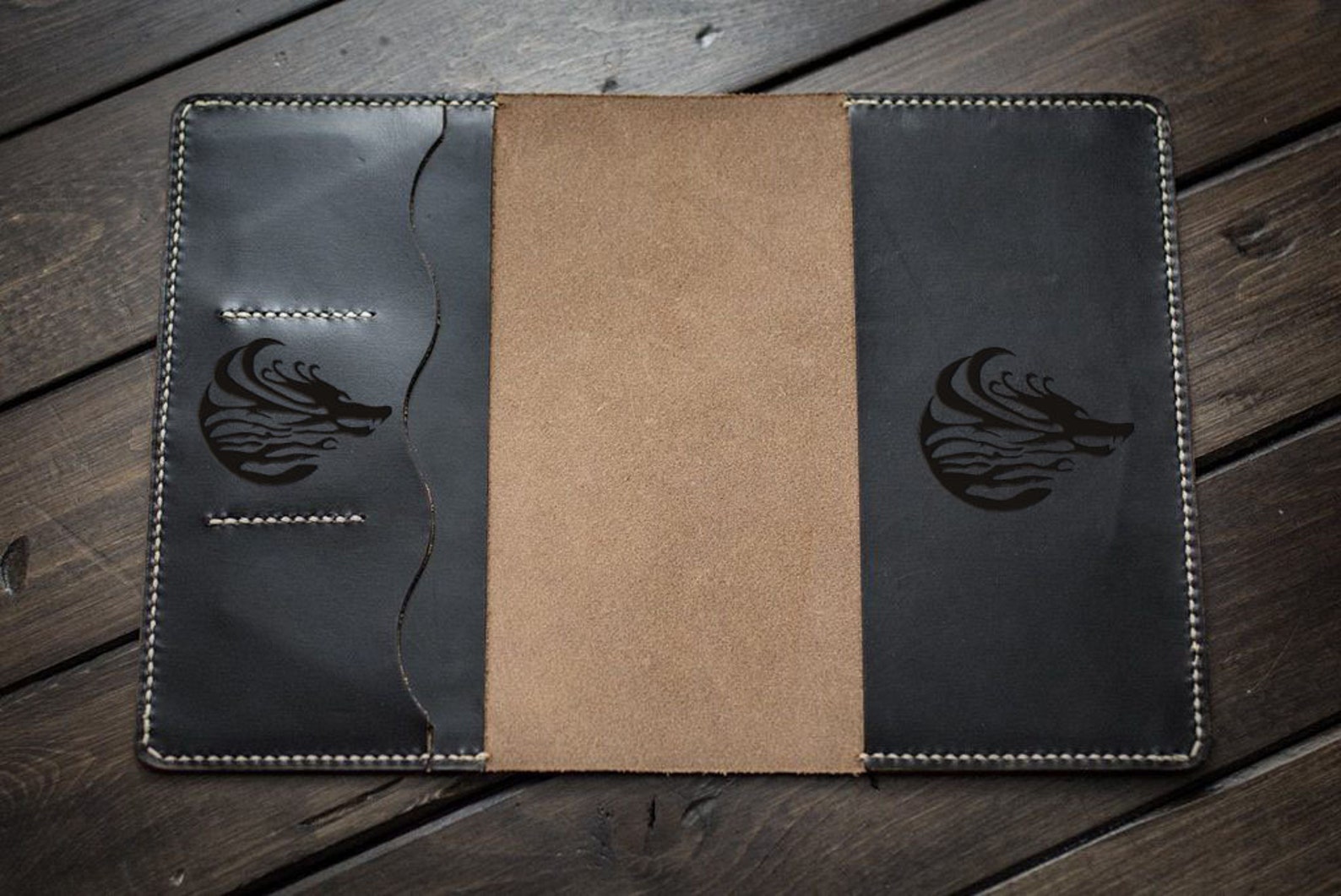 Custom Journal Cover Order Laser Engraved Genuine Leather | Etsy