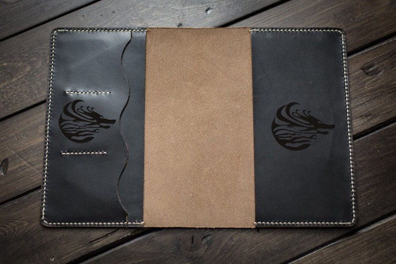 Custom Journal Cover Order Laser Engraved Genuine Leather | Etsy