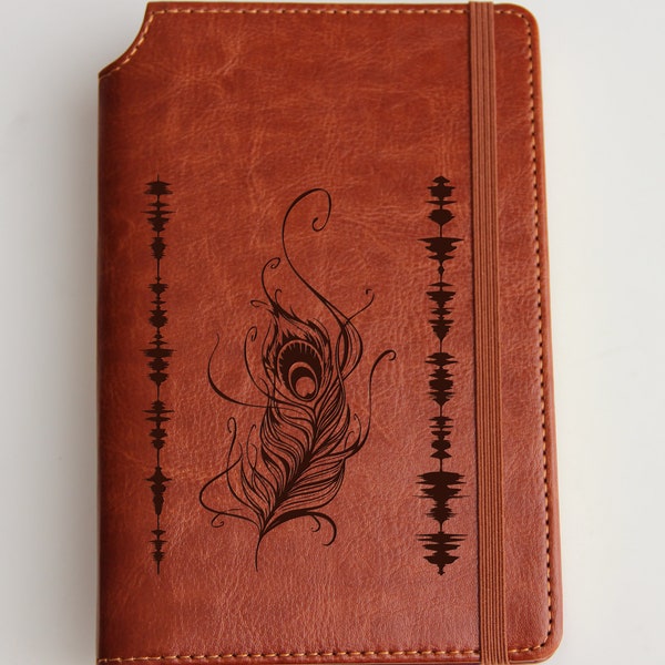 Feather Journal - Etsy