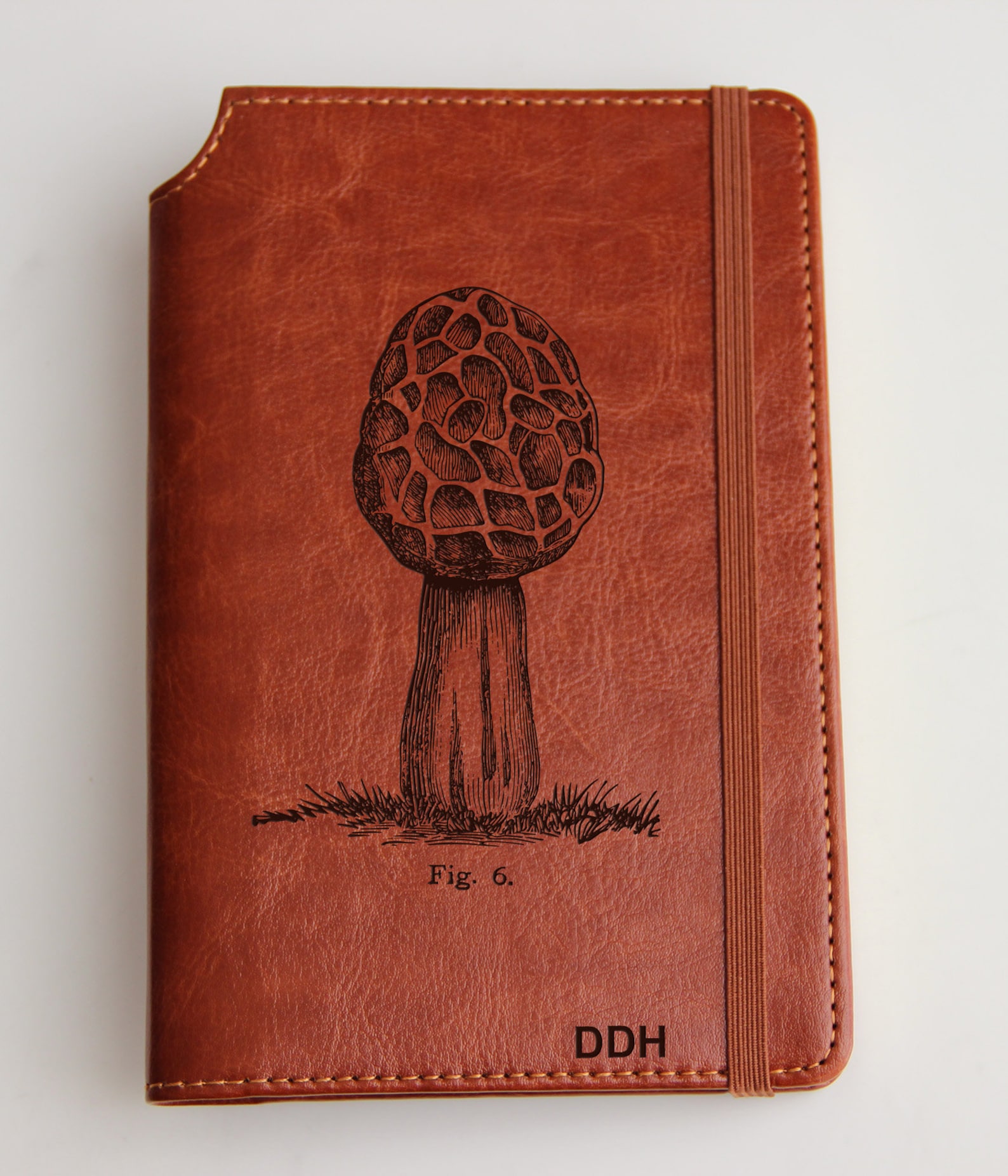 Morel Mushroom Journal Laser Engraved With Custom Quote or Custom Text ...