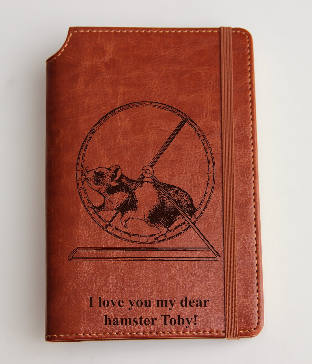 Hamster Journal Personalized Engraved Journal Illustrated Journal ...