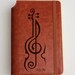 Music Notes Custom Treble Clef Journal From Your Photo With Custom ...