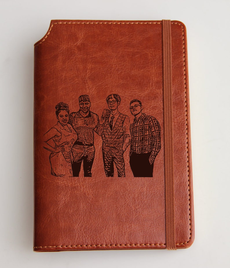 Custom Design From Your Photo Journal Laser Engraved Journal Fully ...