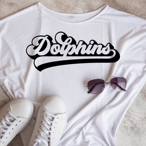 Dolphins Svg, Dolphins Team Svg, Dxf, Png, Eps Instant Download ...